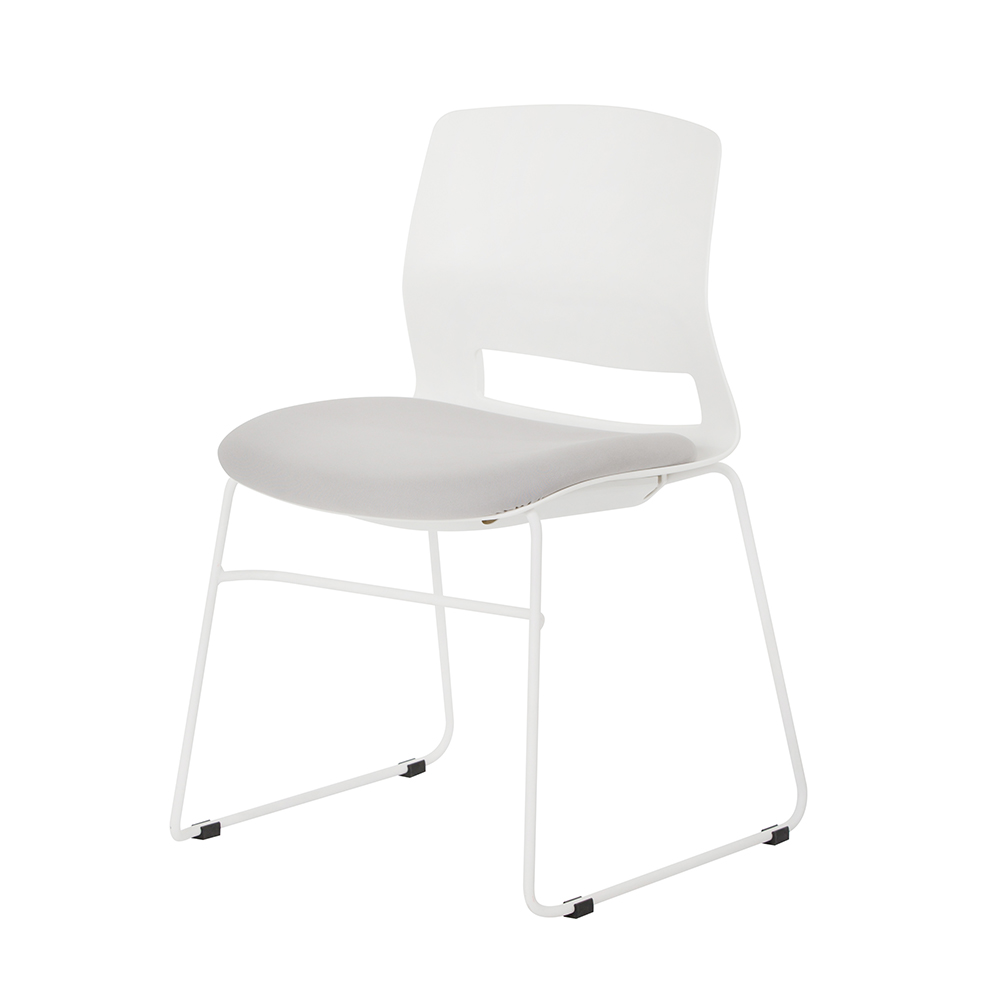 เก้าอี้ ESN ขาU สีขาว เฟรมพลาสติกสีขาว | Modernform