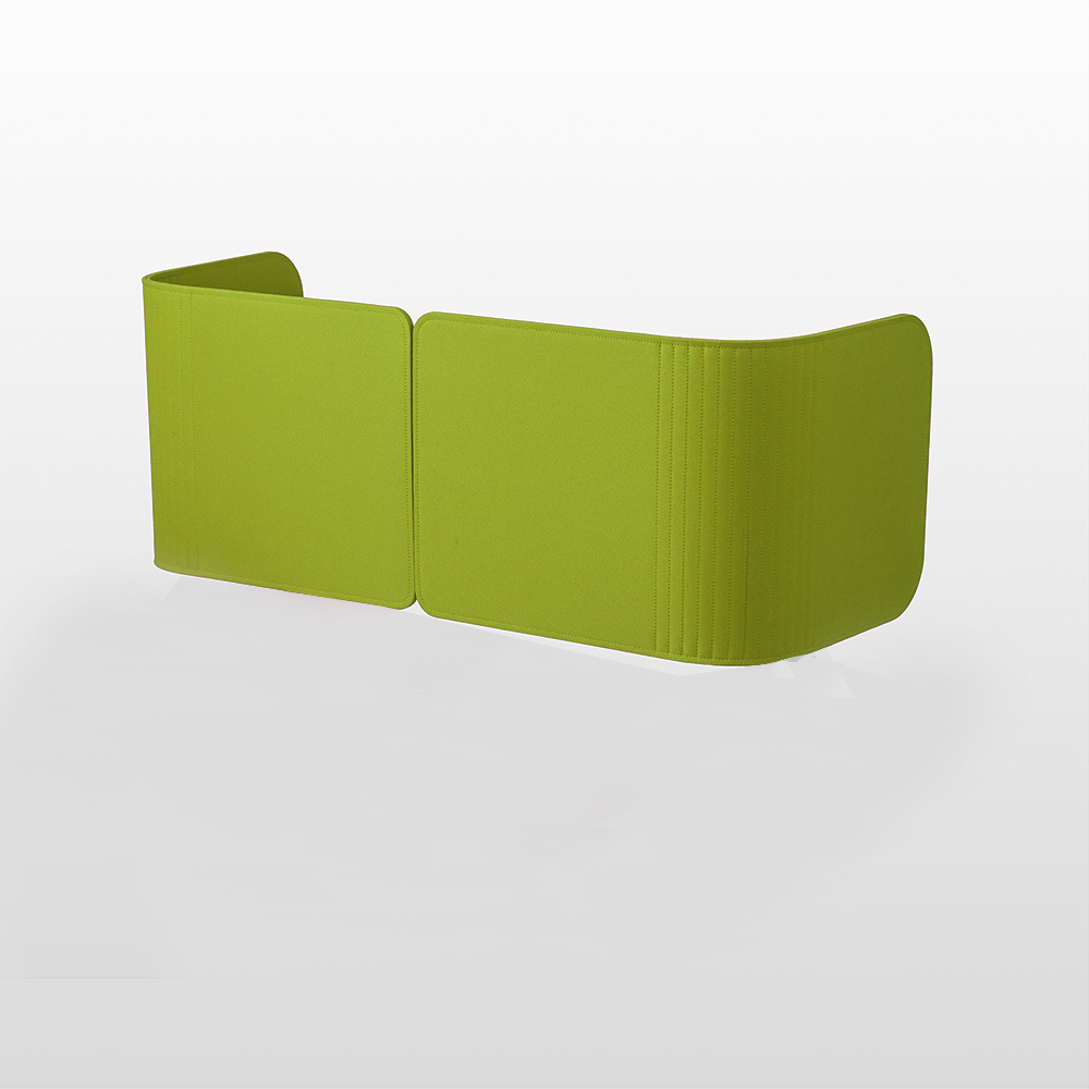 Steelcase FLEX CURVED SCREEN-PAIR ขนาด 120 x 45.7cm | Modernform