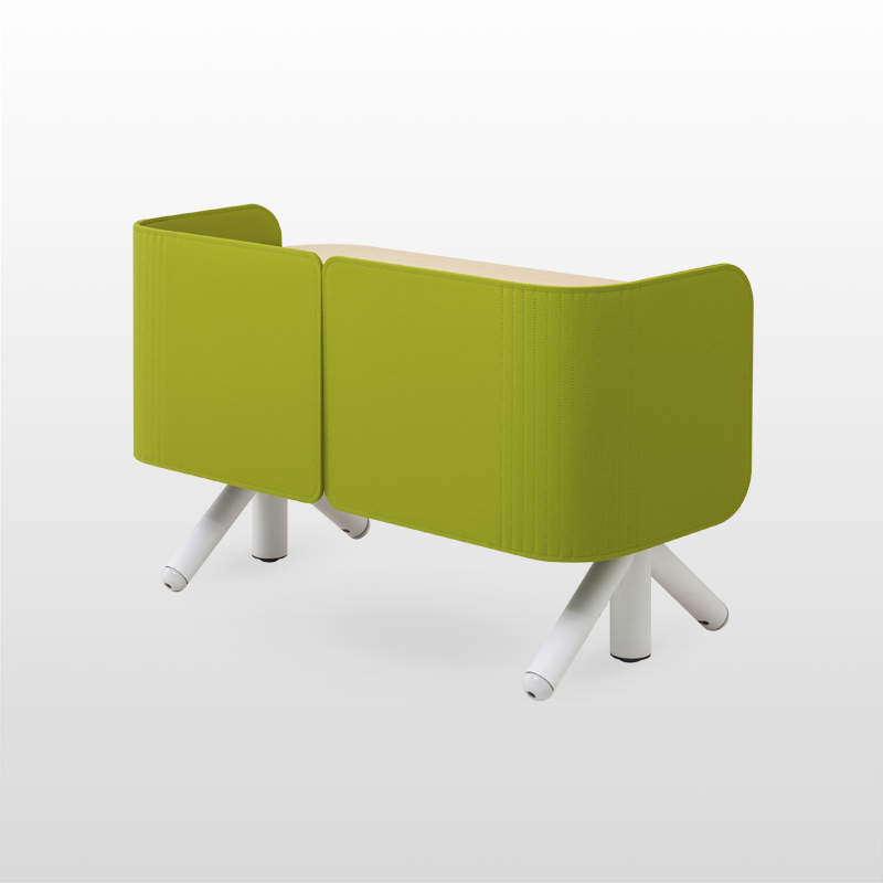 Steelcase FLEX CURVED SCREEN-PAIR ขนาด 180 x 45.7cm | Modernform