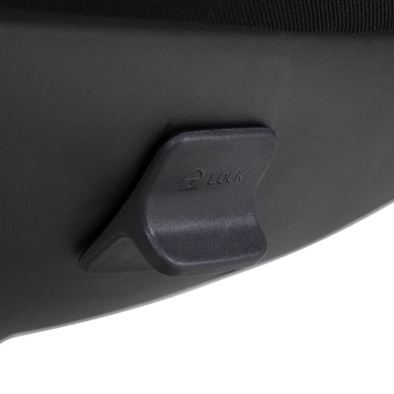 เก้าอี้สำนักงาน รุ่น LAYD พนักพิงกลาง แขนFIX ขาไนลอน พนักพิงหุ้มตาข่าย เบาะนั่งหุ้มผ้า | Modernform