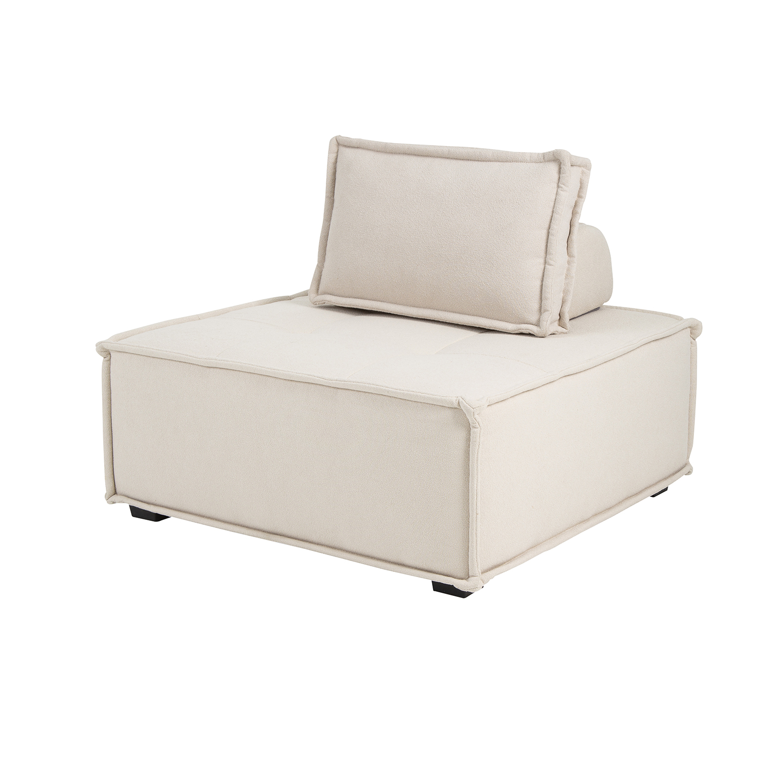 โซฟา รุ่น Duffy 1 ที่นั่ง หุ้มผ้า ขนาด w100xd100xh84cm (Modular Sofa ...