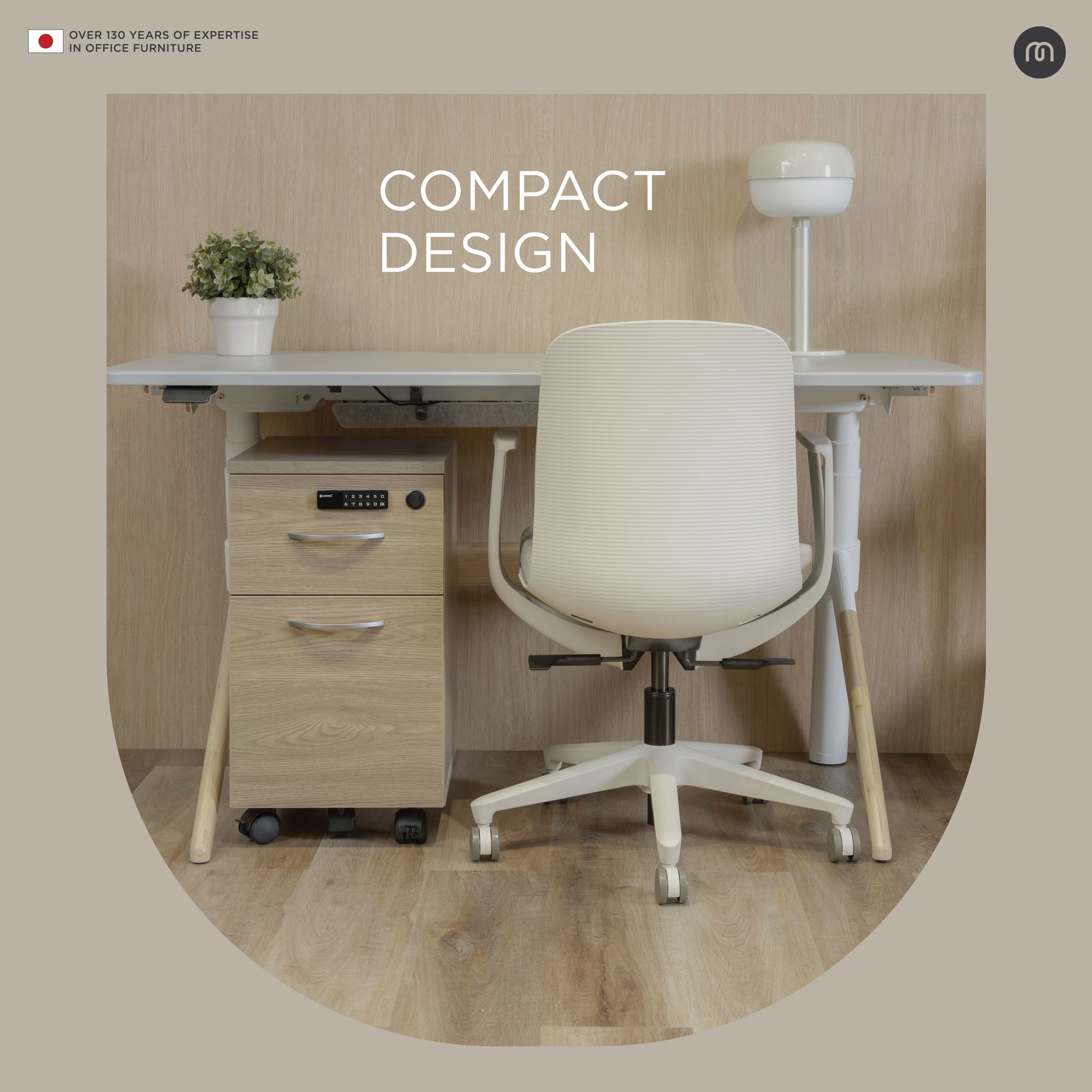 เก้าอี้ทำงาน แบรนด์ ITOKI จากญี่ปุ่น รุ่น Torte U สไตล์มินิมัล Good Design Award | Modernform