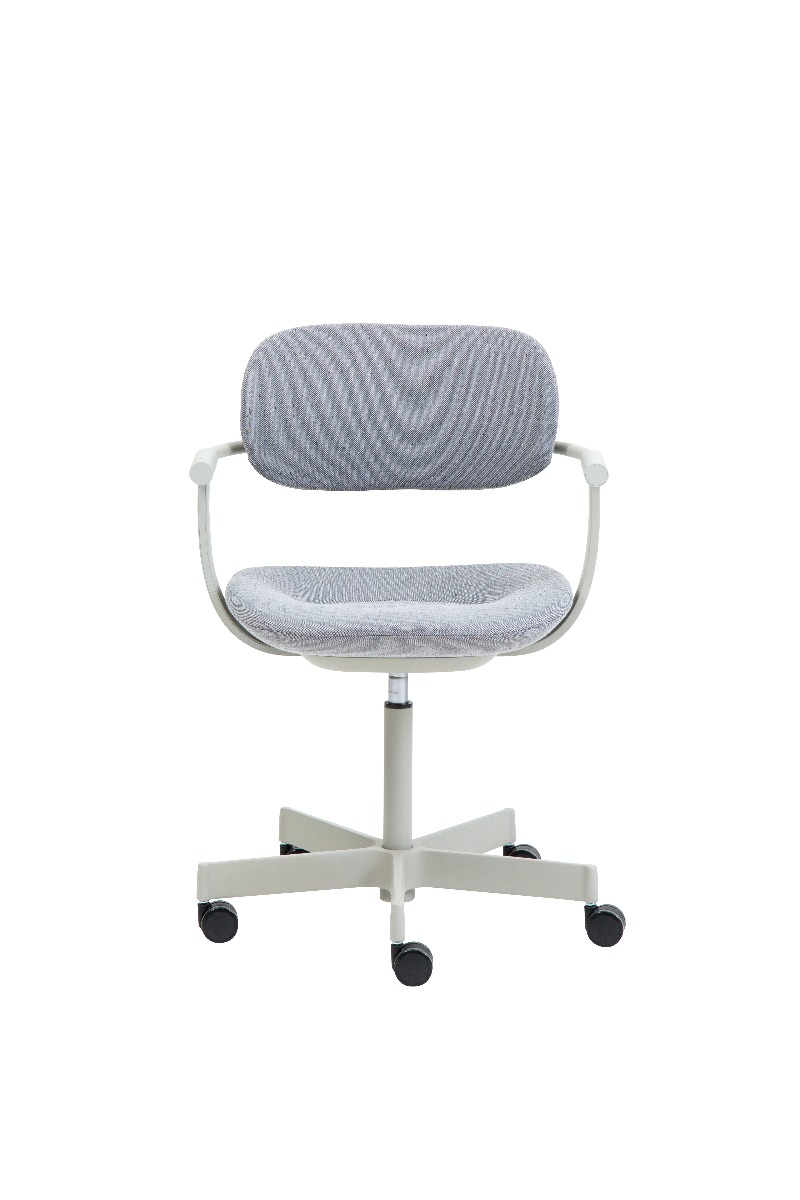 เก้าอี้ แบรนด์ ITOKI จากญี่ปุ่น รุ่น Vertebra03 ขาสีเทา 5 แฉก พร้อมล้อ ...