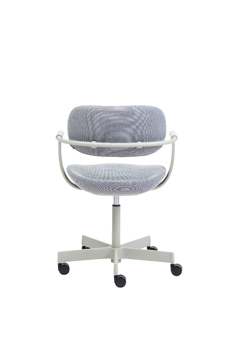 เก้าอี้ แบรนด์ ITOKI จากญี่ปุ่น รุ่น Vertebra03 ขาสีเทา 5 แฉก พร้อมล้อ ...