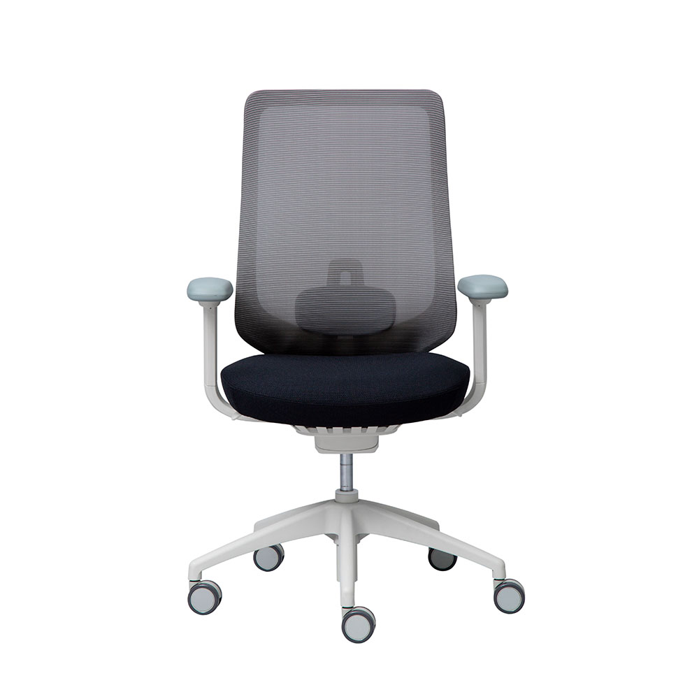 เก้าอี้สำนักงาน รุ่น Series16 S White Edition เท้าแขนปรับได้ 4 ทิศทาง เบาะผ้า | Modernform